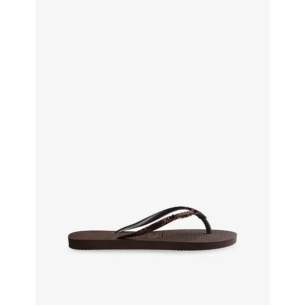Havaianas Slim Glitter Ii Rubber Flip-flops