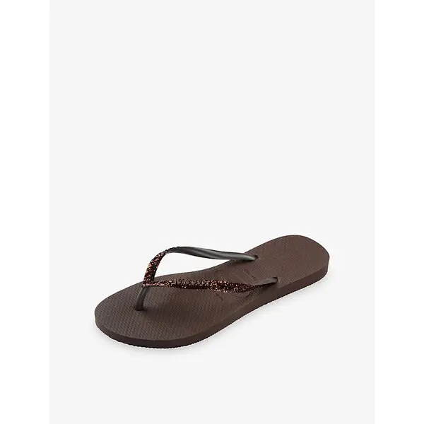 Havaianas Slim Glitter Ii Rubber Flip-flops