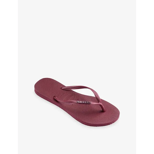 Havaianas Slim Metallic Rubber Flip Flops