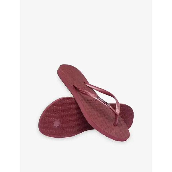 Havaianas Slim Metallic Rubber Flip Flops