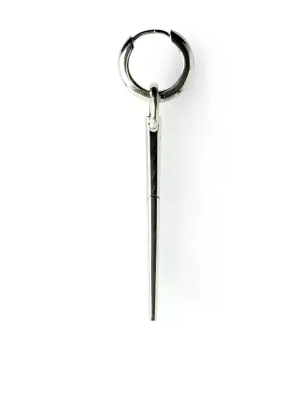 PARTS OF FOUR Mini Spike Hoop Earring - Silver