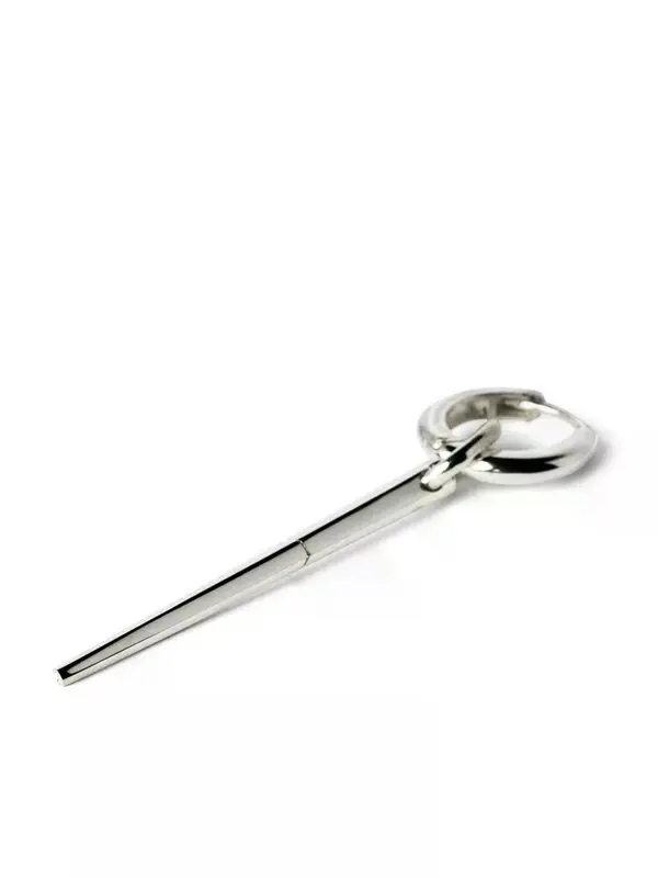 PARTS OF FOUR Tone Sterling Spike Hoop Earring