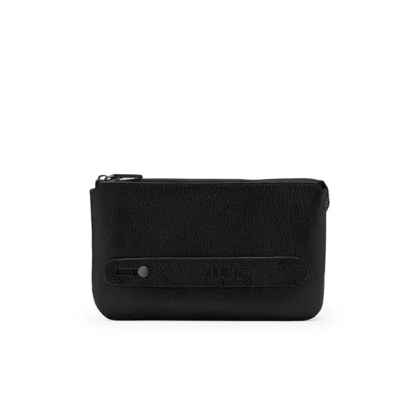 ILVI Cruz Floater Leather Handbag - Black