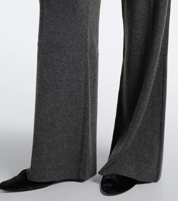 Victoria Beckham Wool And Cashmere Sweatpants