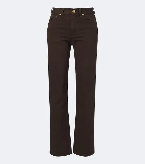 BLAZÉ MILANO Paso Straight Jeans - Brown