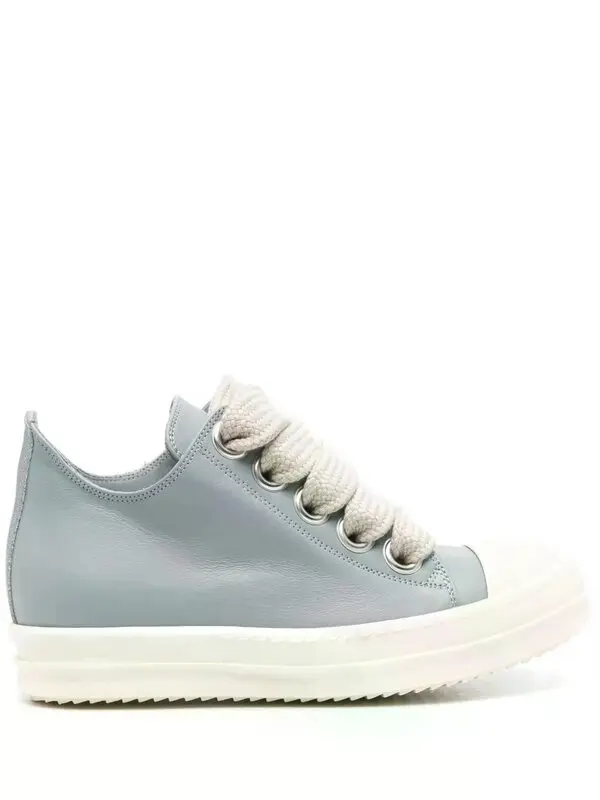 Rick Owens Jumbolaced Calf Leather Sneakers