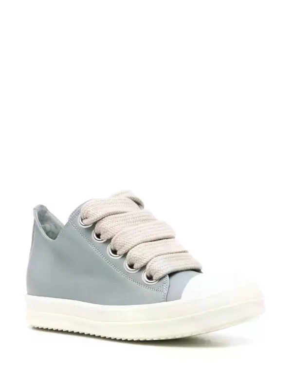 Rick Owens Jumbolaced Calf Leather Sneakers