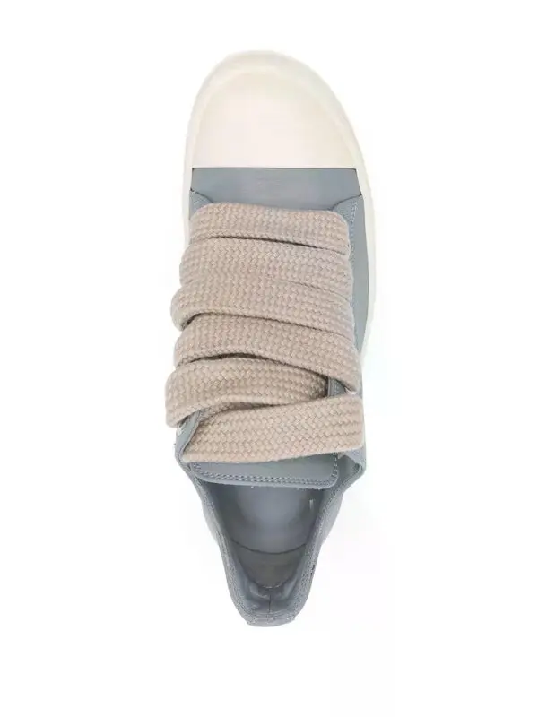 Rick Owens Jumbolaced Calf Leather Sneakers