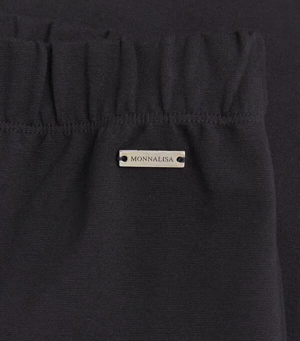 Monnalisa Logo Flared Leggings