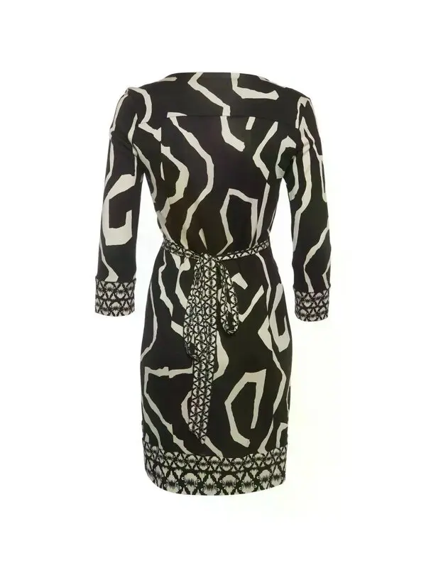 Diane Von Furstenberg Tallulah Midi Wrap Dress - Black