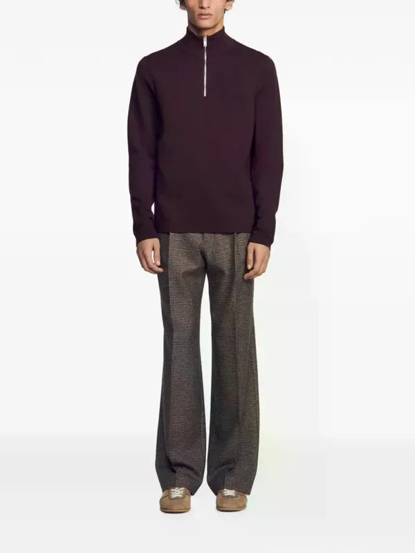 Sandro Half-zip Sweatshirt