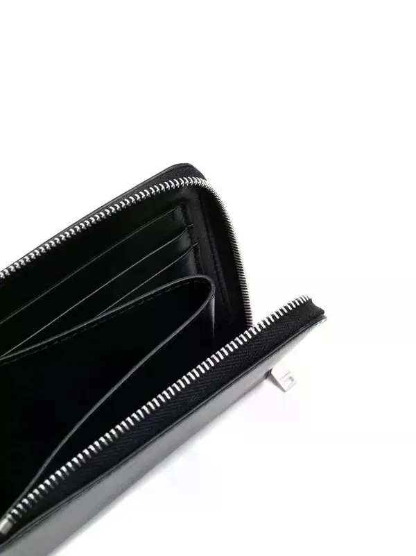 JIL SANDER Logo-debossed Leather Purse