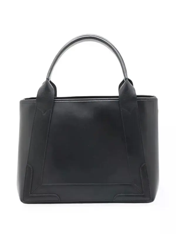 Balenciaga 2015-2026 Leather Navy Cabas S Tote Bag