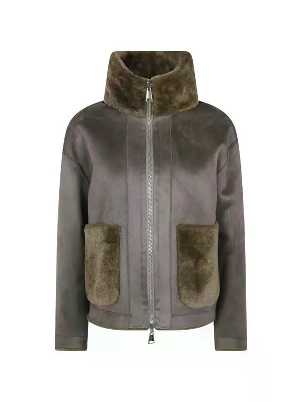 BETTA CORRADI Reversible Zip-up Jacket