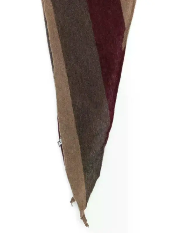 Botto Giuseppe Stripe-print Scarf