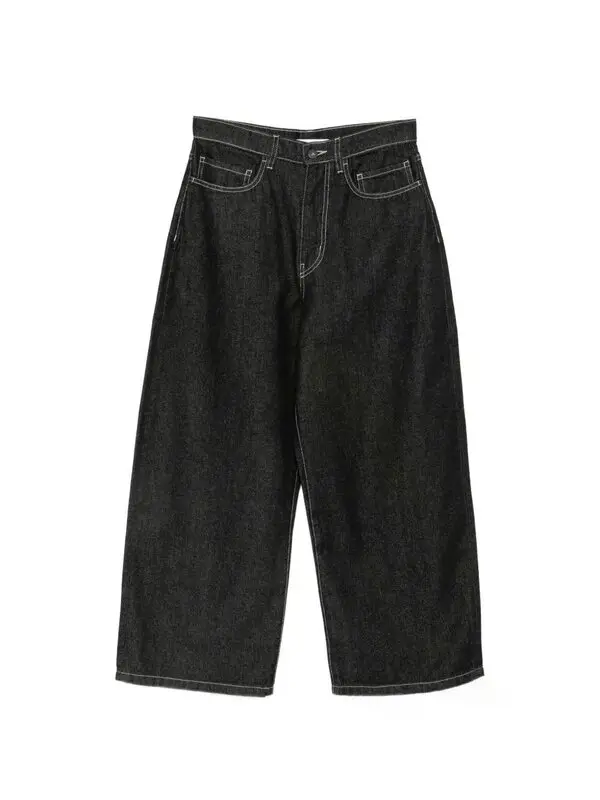 Christian Wijnants Pavia Contrast-stitch Wide-leg Jeans