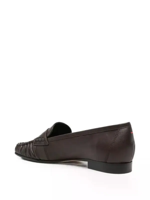 AeydĒ Leather Penny Loafers