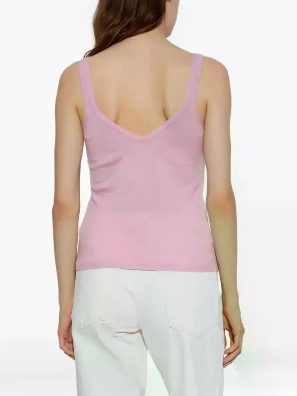 Posse Petra V-neck Top - Pink