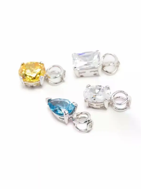 CISCO ROMERO Set Of Four Charms With Citrine Zirconia