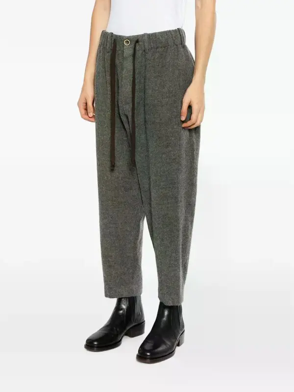 UMA WANG Drawstring Trousers - Grey