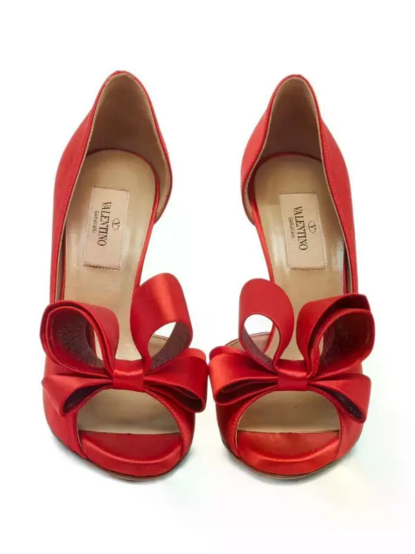 Valentino Garavani D'orsay Bow-detail Pumps