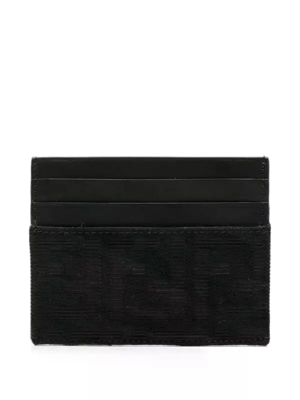 Fendi Ff Logo-pattern Cardholder