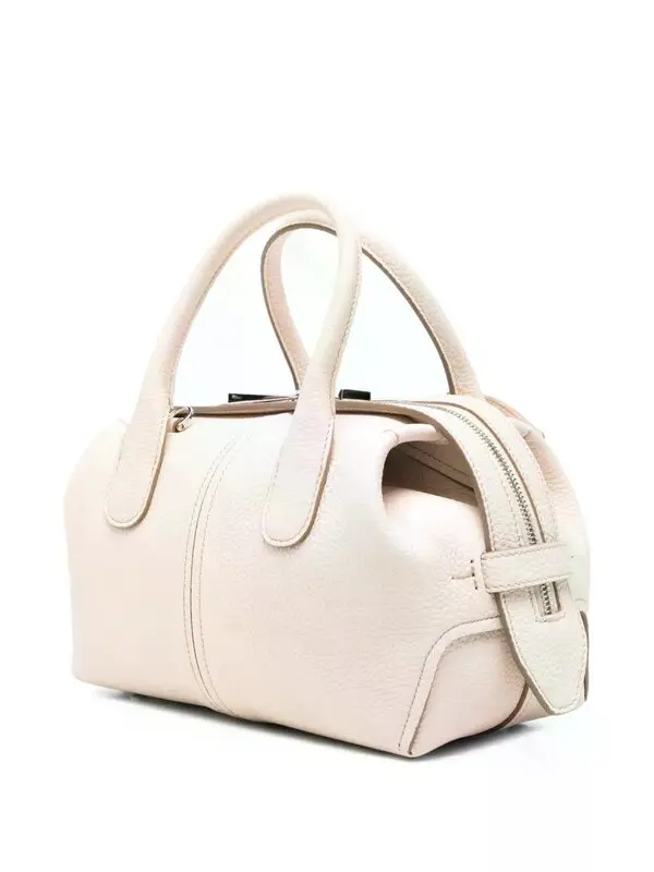 TOD'S Di Logo-embossed Leather Tote Bag