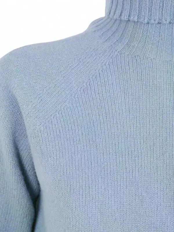 DRUMOHR Roll Neck Raglan Sleeve Sweater