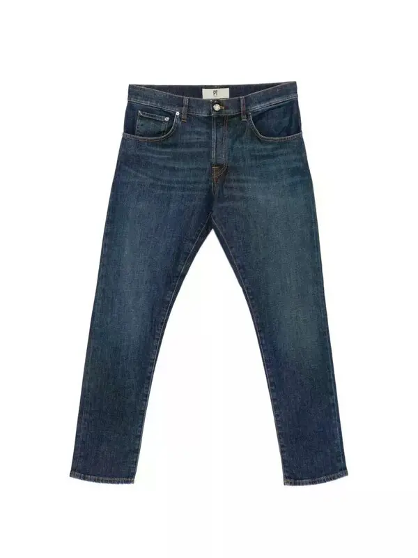 PT TORINO Straight-leg Jeans With Faded Effect - Blue