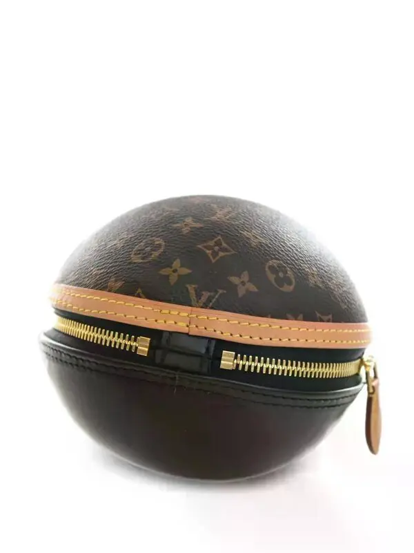 LOUIS VUITTON 2021-2026 Monogram And Calfskin Egg Bag Satchel