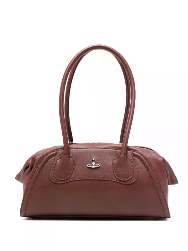 VIVIENNE WESTWOOD Small Shirley Tote Bag - Brown