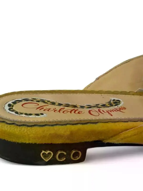 CHARLOTTE OLYMPIA 2010s Buckle-detail Mules