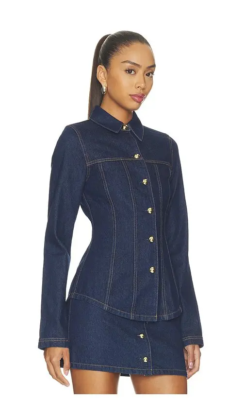 LOVERS AND FRIENDS Meredith Denim Jacket