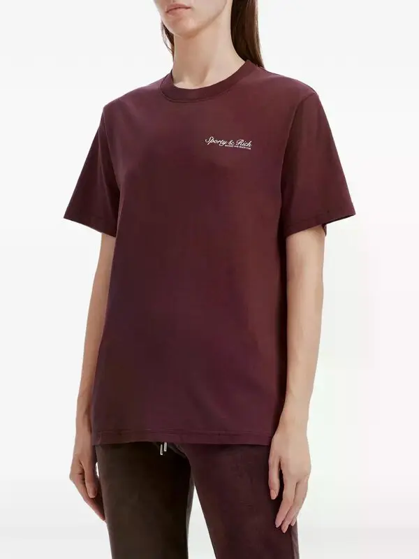 SPORTY & RICH Syracuse Cotton T-shirt