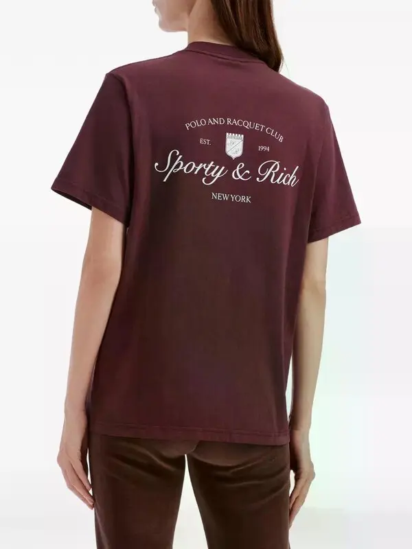 SPORTY & RICH Syracuse Cotton T-shirt