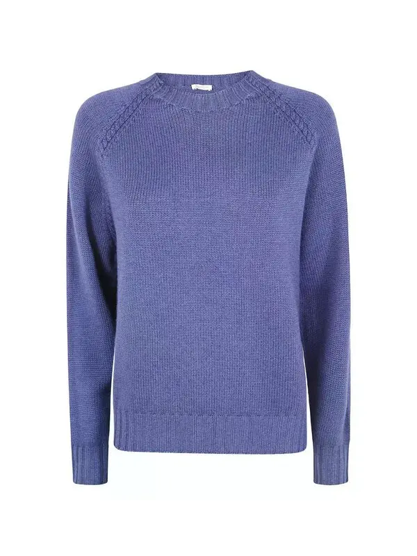 Rossopuro Crew Neck Raglan Sleeve Sweater