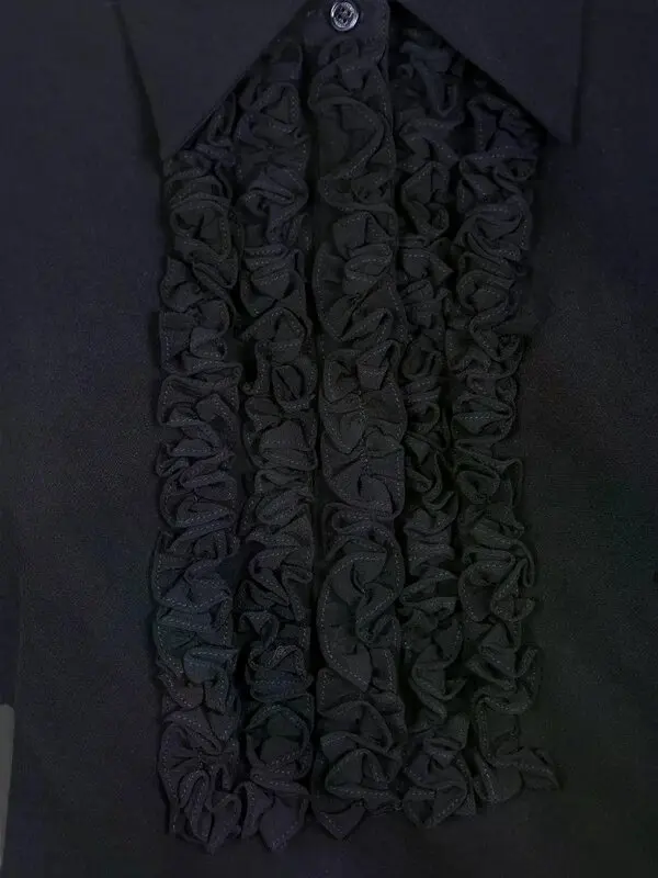 Seventy Ruffle-trimmed Long-sleeve Shirt