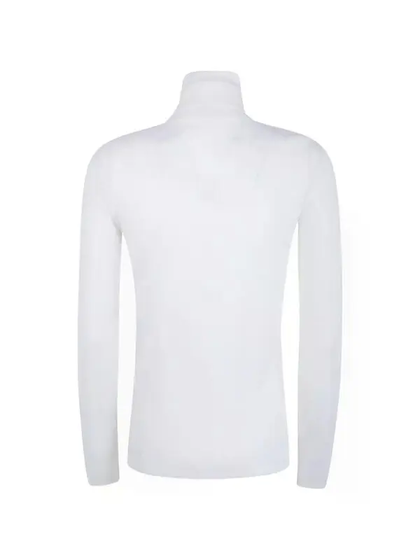 D.exterior Roll-neck Wool Sweater