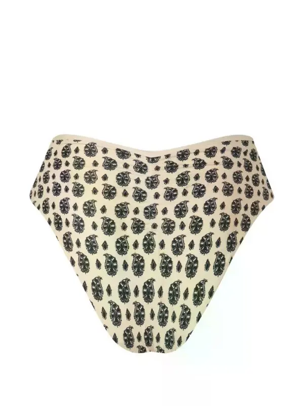 Johanna Ortiz Taita Printed Bikini Bottoms