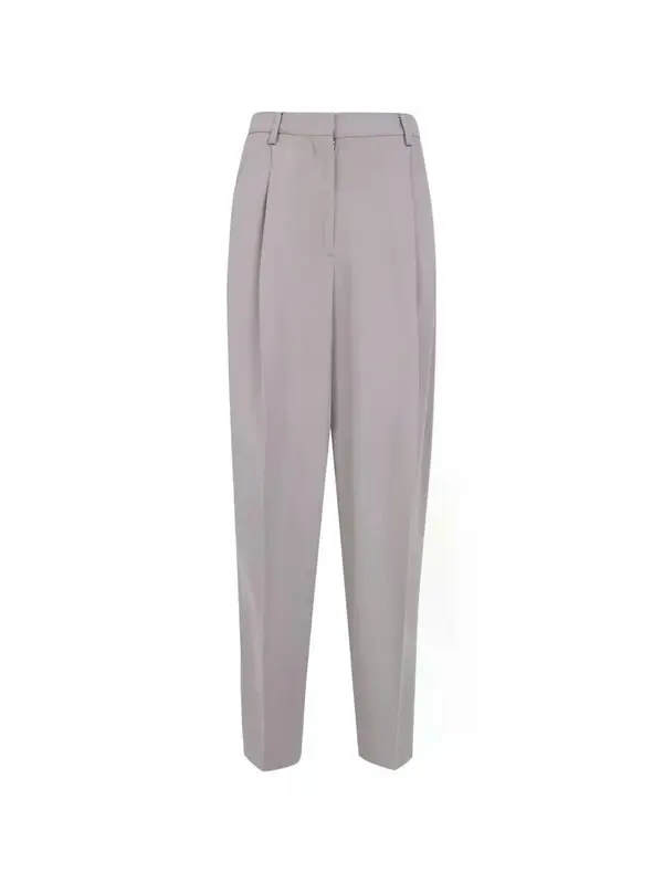 Fabiana Filippi Cady Pleated Tapered Trousers