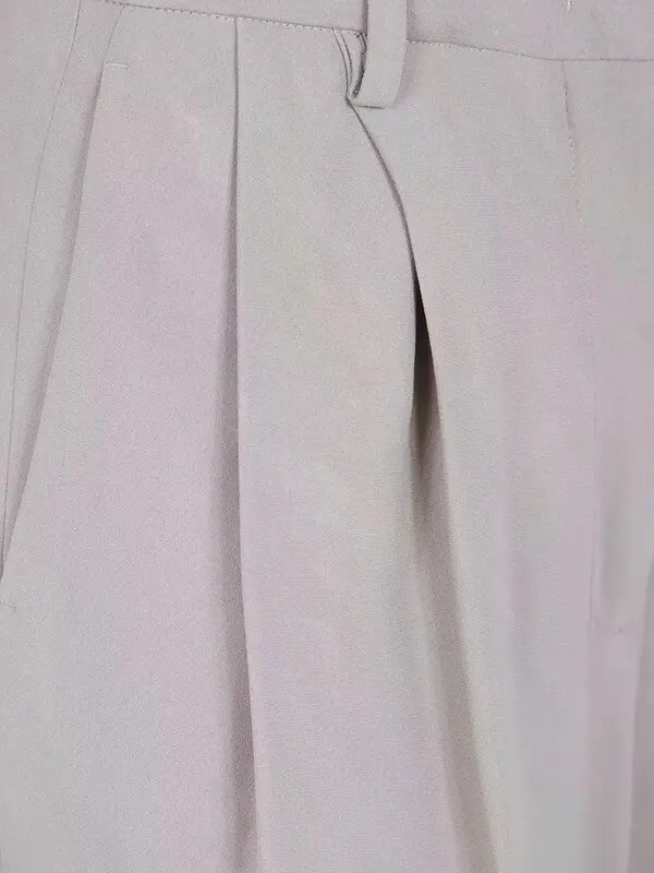 Fabiana Filippi Cady Pleated Tapered Trousers