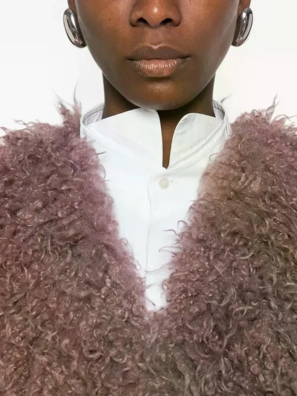 Liu Jo Faux-fur Sleeveless Jacket