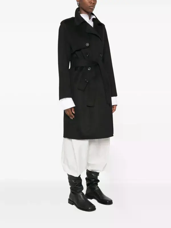 Liu Jo Double-breasted Belted Coat
