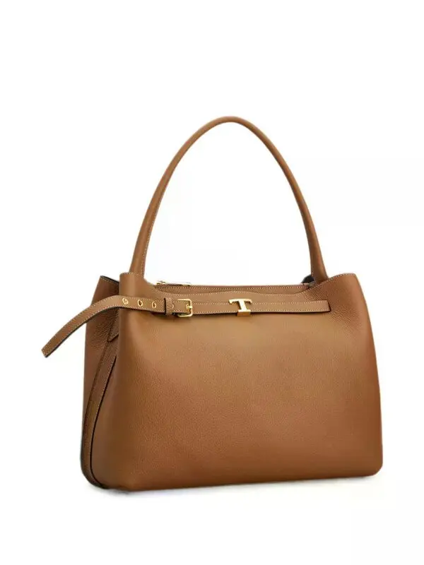 TOD'S T Signature Handbag In Leather