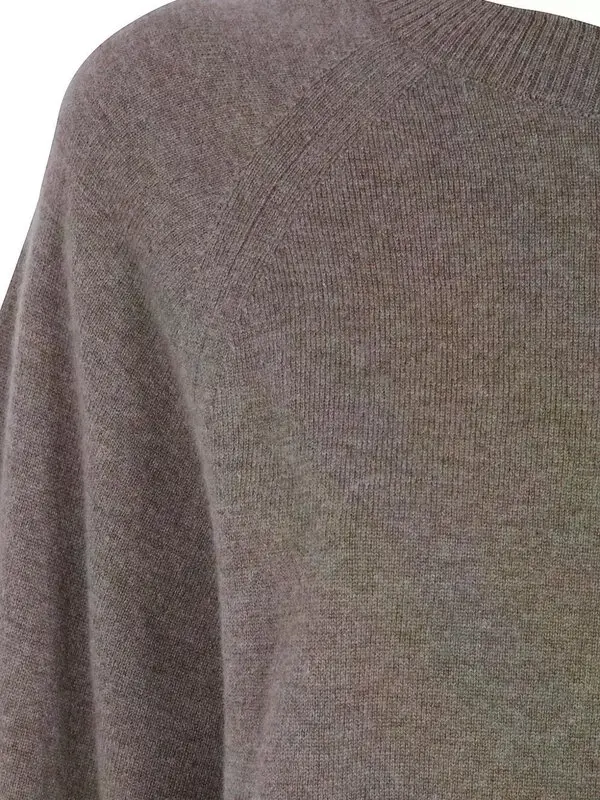 Seventy Button-detail Raglan-sleeve Sweater