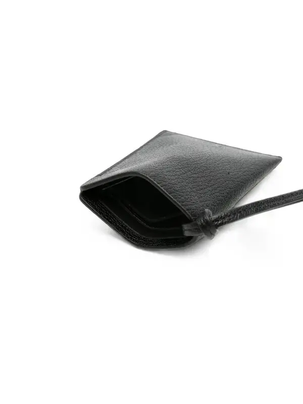 TOM FORD Neck-strap Leather Cardholder