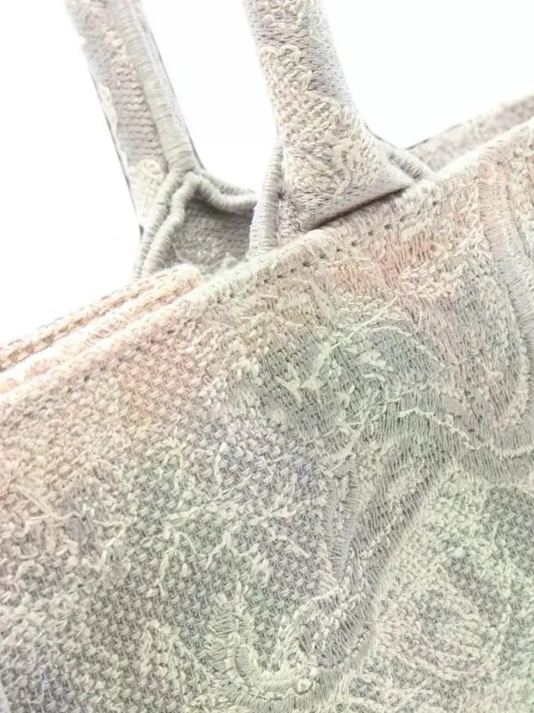 Dior 2000s Book Tote Canvas Tote Bag