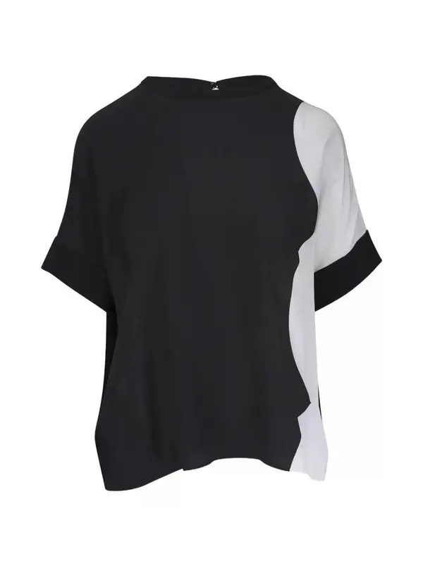 Akris Two-tone Blouse