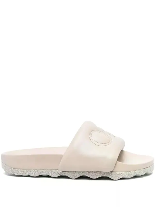 Off-White Bookish Sponge Logo-embroidered Slides