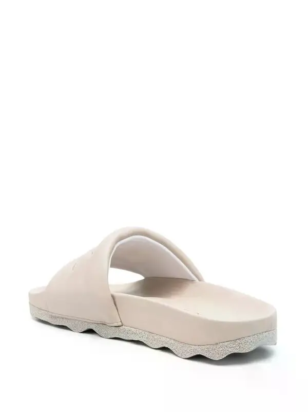 Off-White Bookish Sponge Logo-embroidered Slides